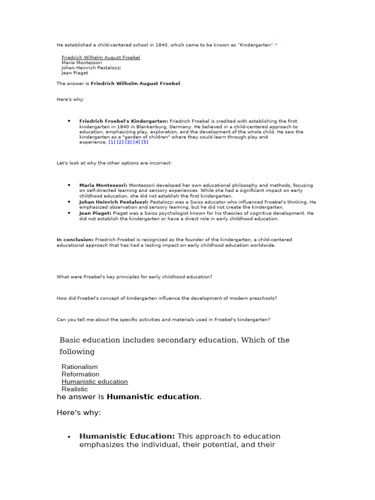 LET Reviewer | PDF | No Child Left Behind Act | Early Childhood Education