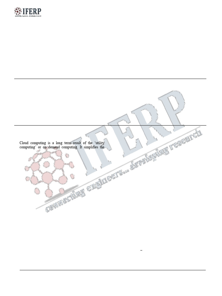 A Resource Allocation Strategy Using Pso Pdf Computing Computer Science