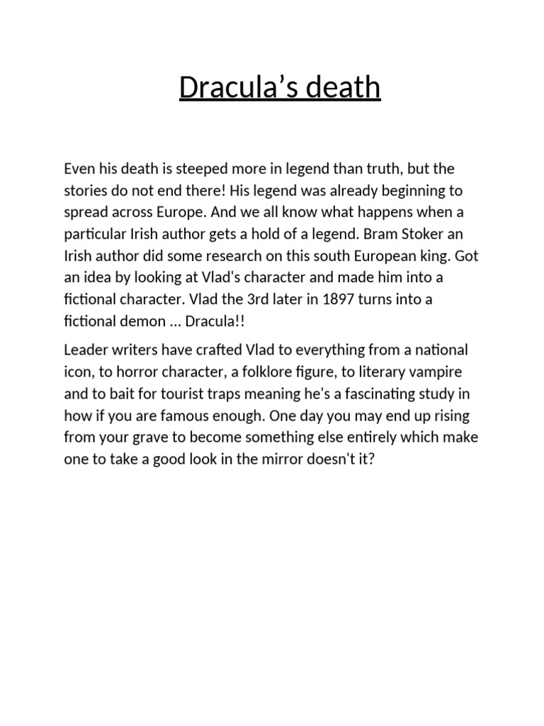 Dracula | PDF | Classics