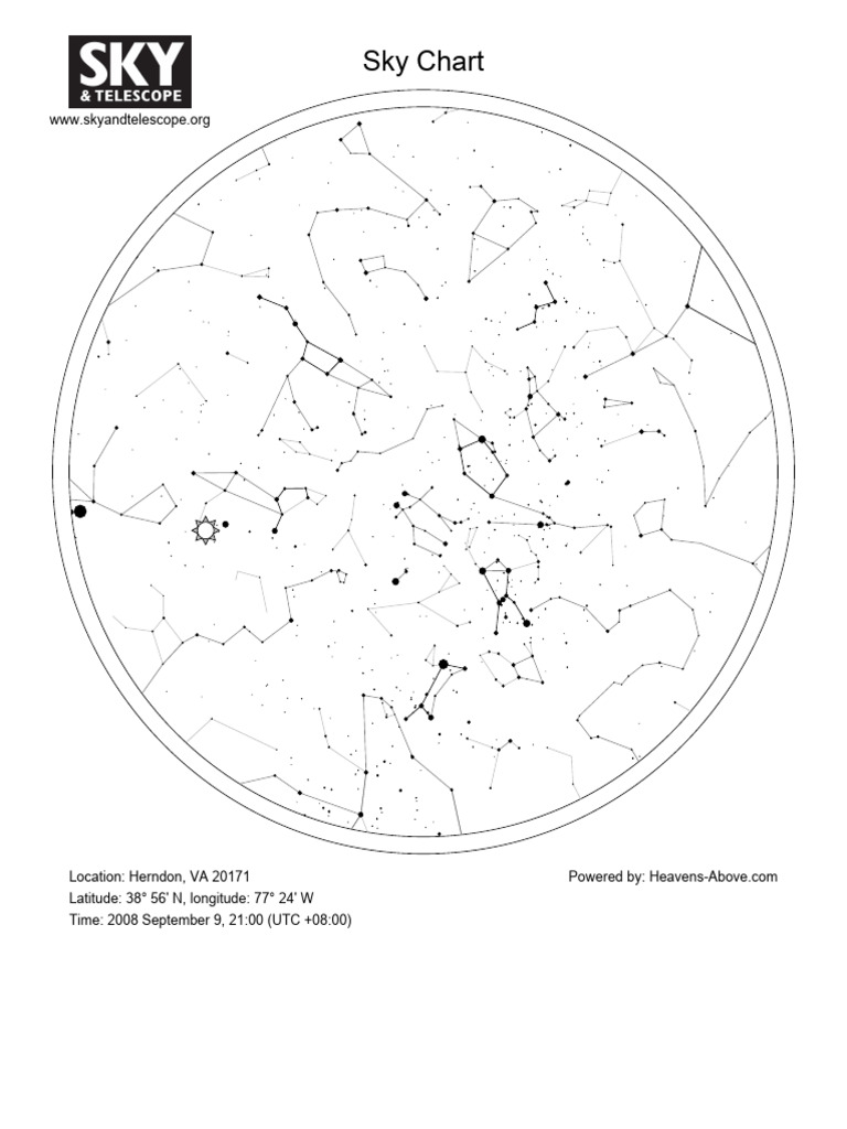 ST Sky Chart PDF | PDF