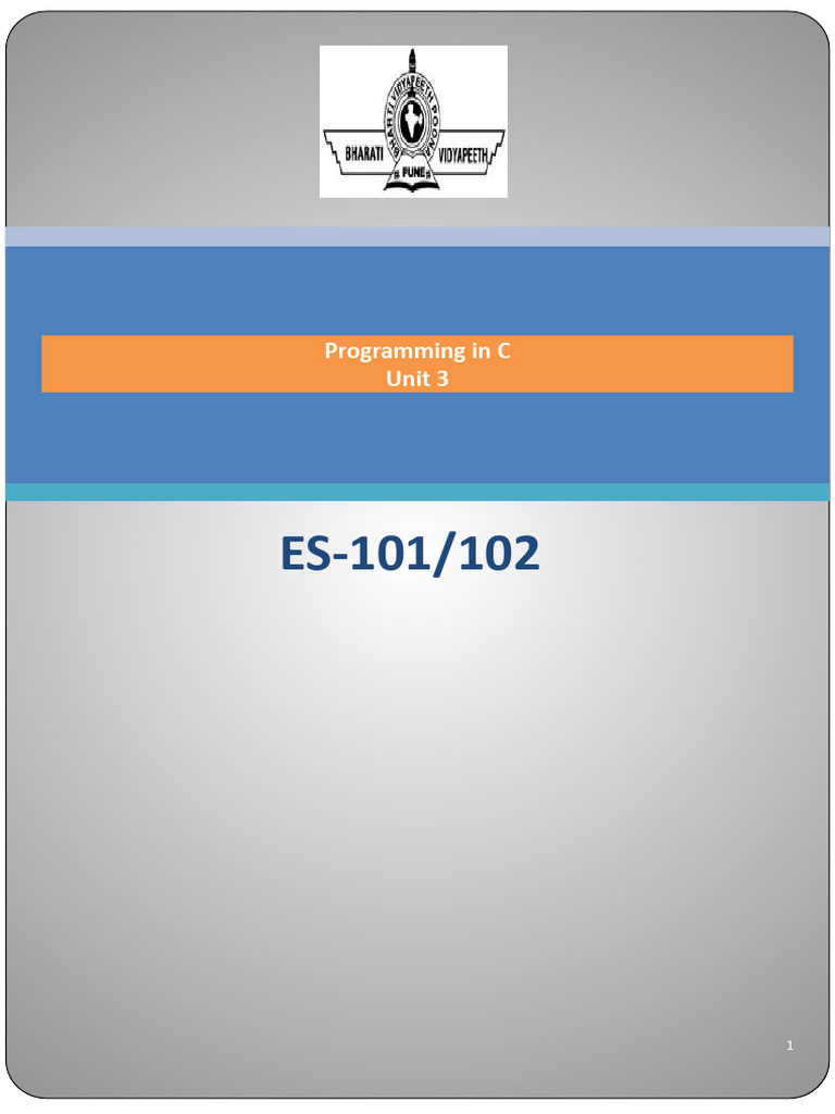 C Programming: Structures and Unions | PDF | Pointer (Computer ...