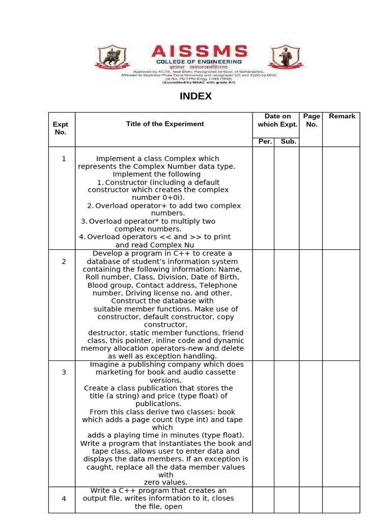 OCGL index | PDF | Constructor (Object Oriented Programming) | Programming