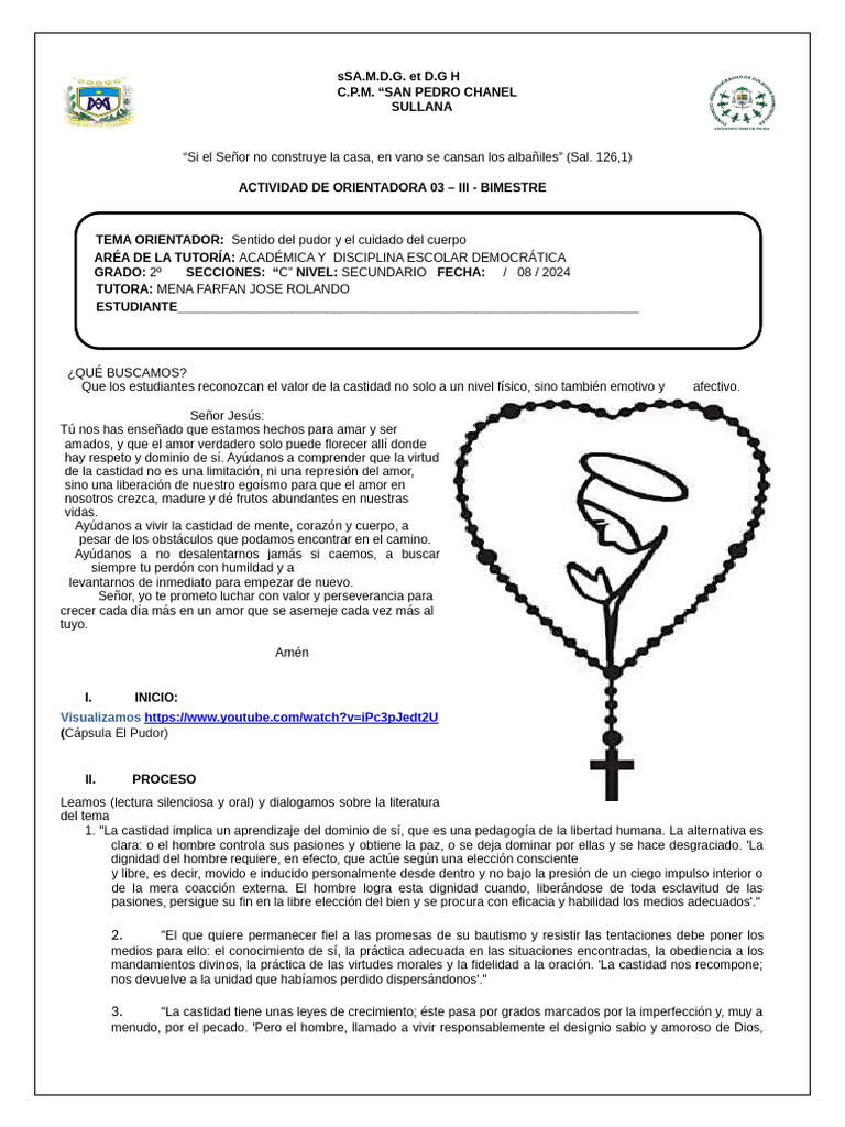 ACTIVIDAD - 3 - SENTIDO - DEL - PUDOR - Y - EL - CUIDADO - DEL - CUERPO ...