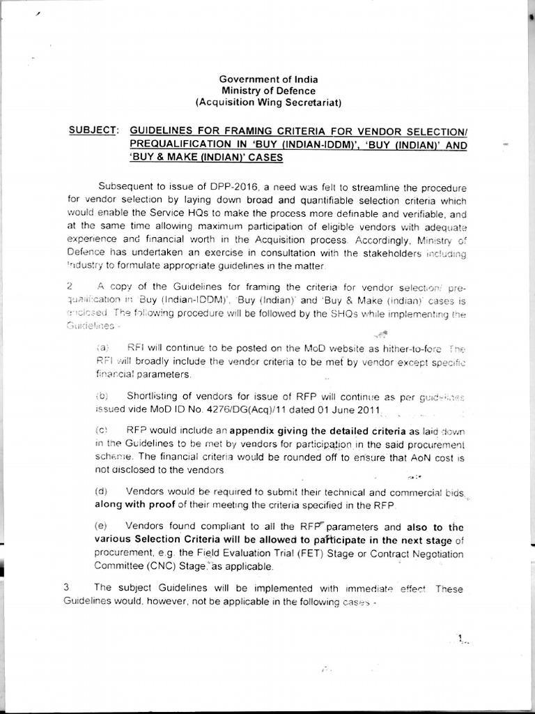 Guidelines IDDM - 0 - 0 | PDF | Request For Proposal