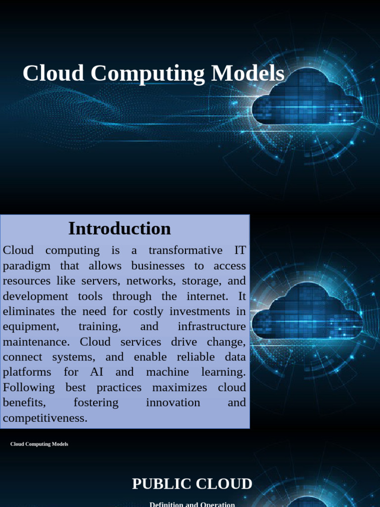 Cloud Computing Models Pdf Cloud Computing Amazon Web Services