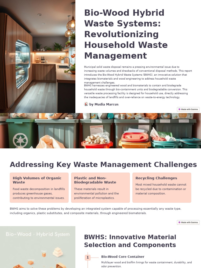 Bio Wood Hybrid Waste Systems Revolutionizing Household Waste ...
