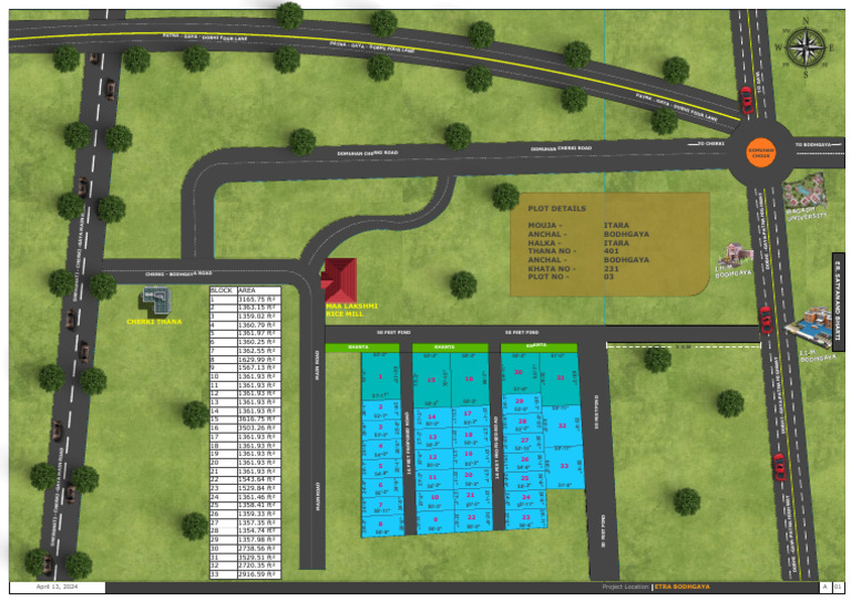 Plotting Map Itara Final | PDF