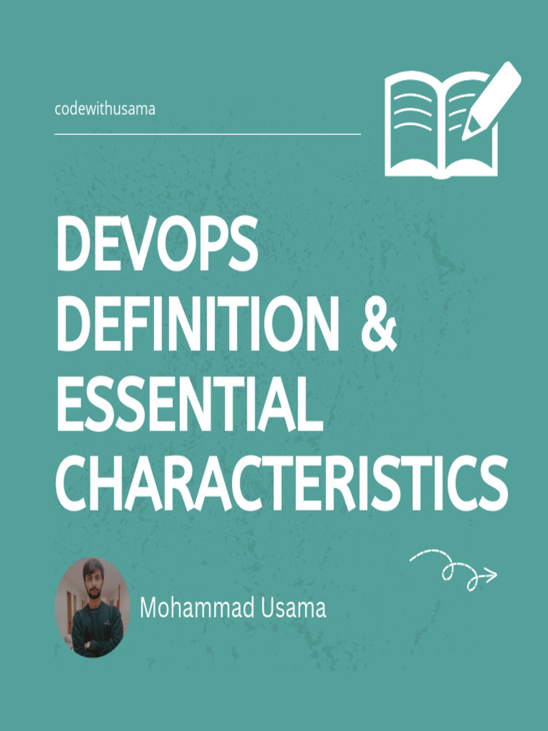 Devops Definition and Essential Characteristics | PDF