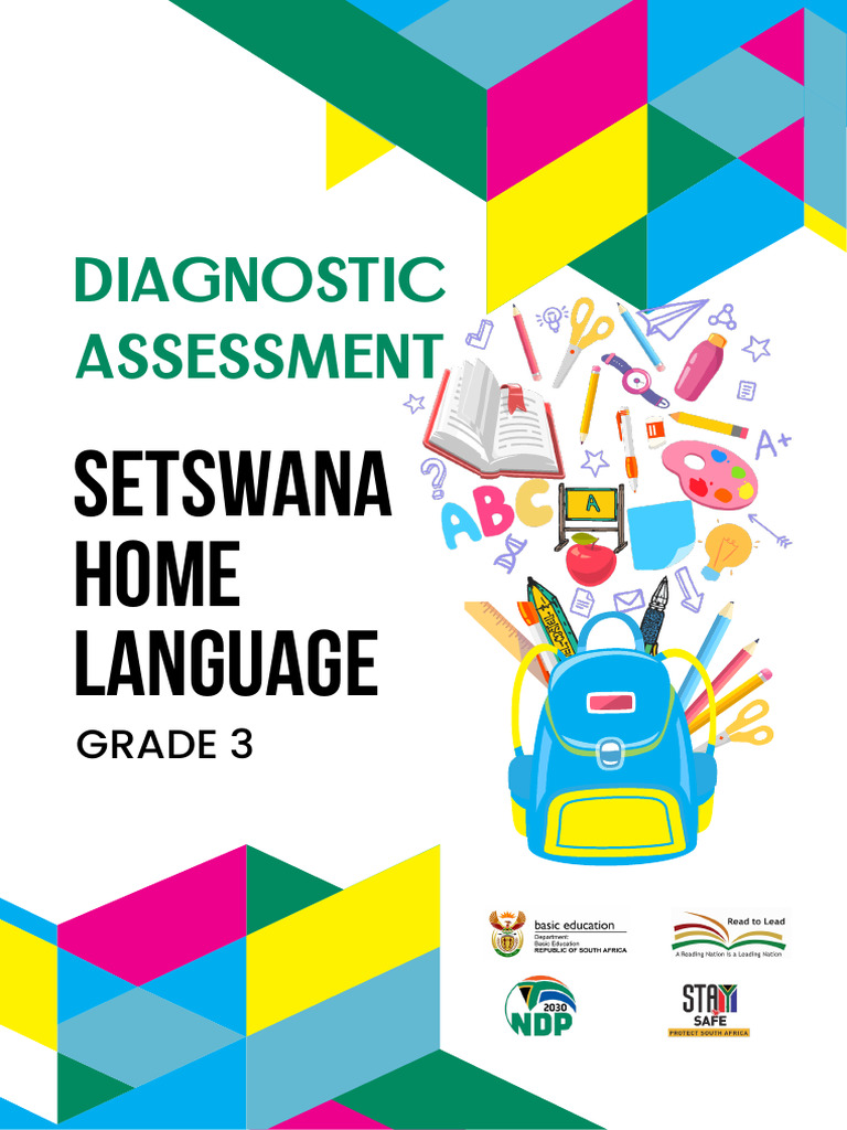 Setswana HL Grade 3 | PDF | Educational Assessment | Multiple Choice