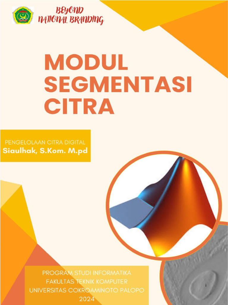 Modul 11 Segmentasi Citra.. | PDF | Seni