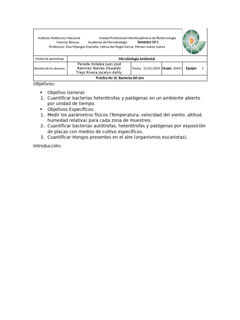 Informe de Micro | PDF