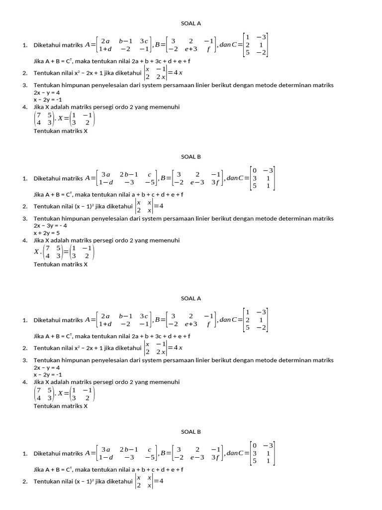 Matriks Nop - 2022 | PDF