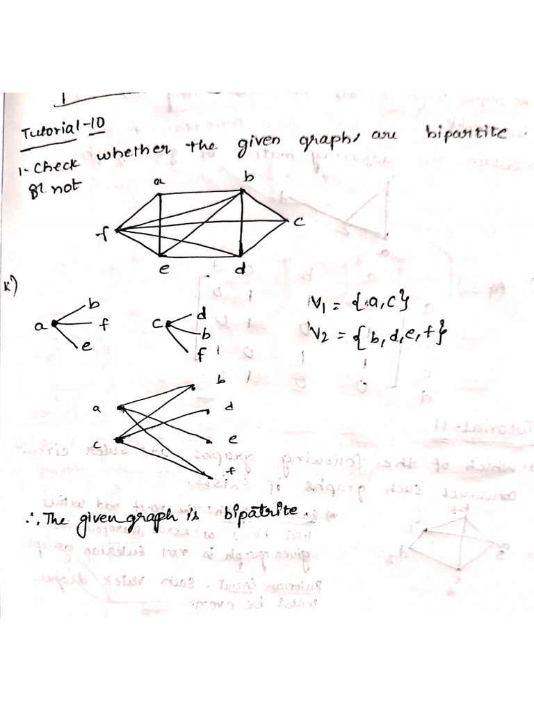 DM Tutorial 10,11,12 | PDF