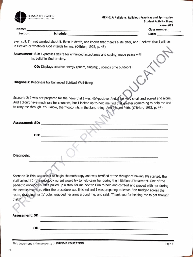 Gen 017 - Mod 13 | PDF | Religious Belief And Doctrine