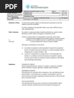 High Risk Surgical Consent Form | PDF | Surgery | Sepsis