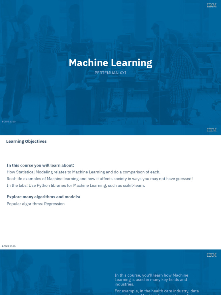 15.-Meeting-21-Machine-Learning (Materi Tambahan) | PDF | Errors And ...