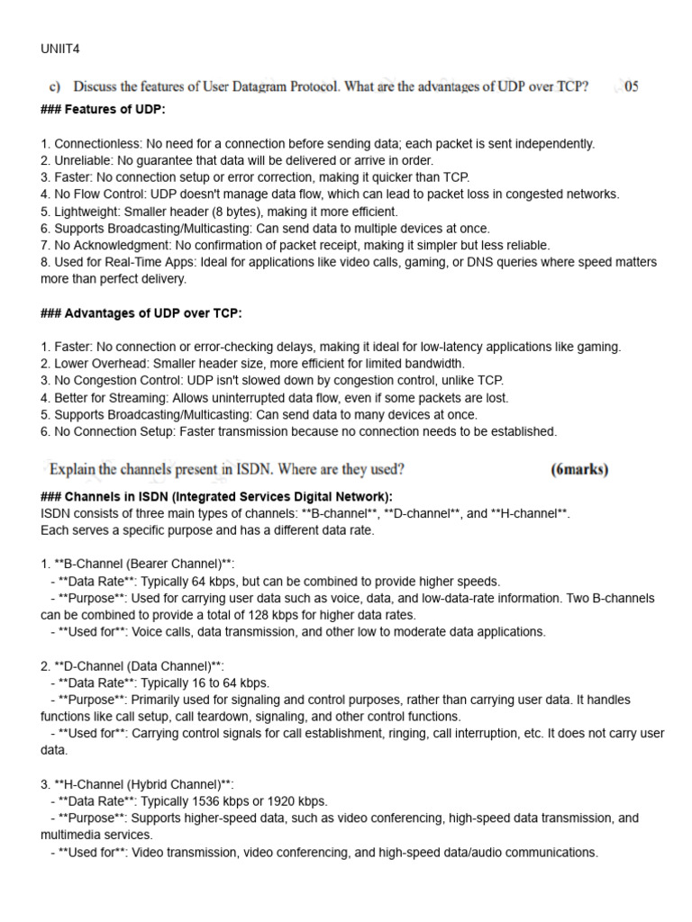 DC Unit4 | PDF | Networking | Internet & Web