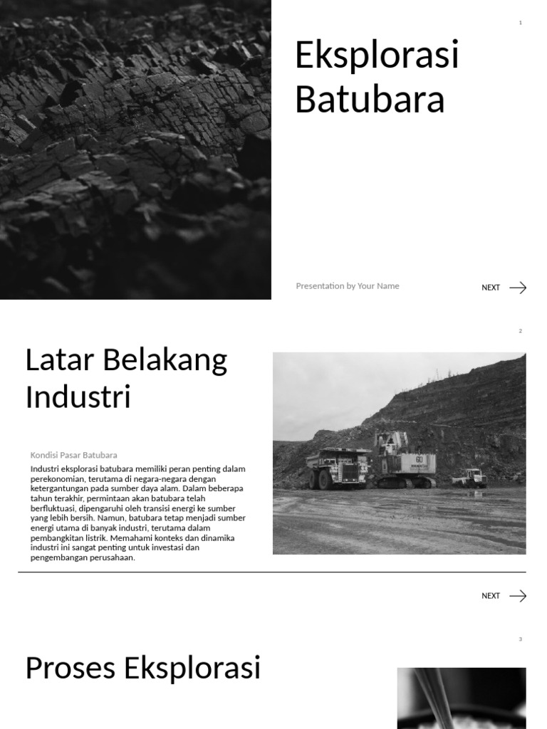 Jurnal Perusahaan Eksplorasi Batubara | PDF