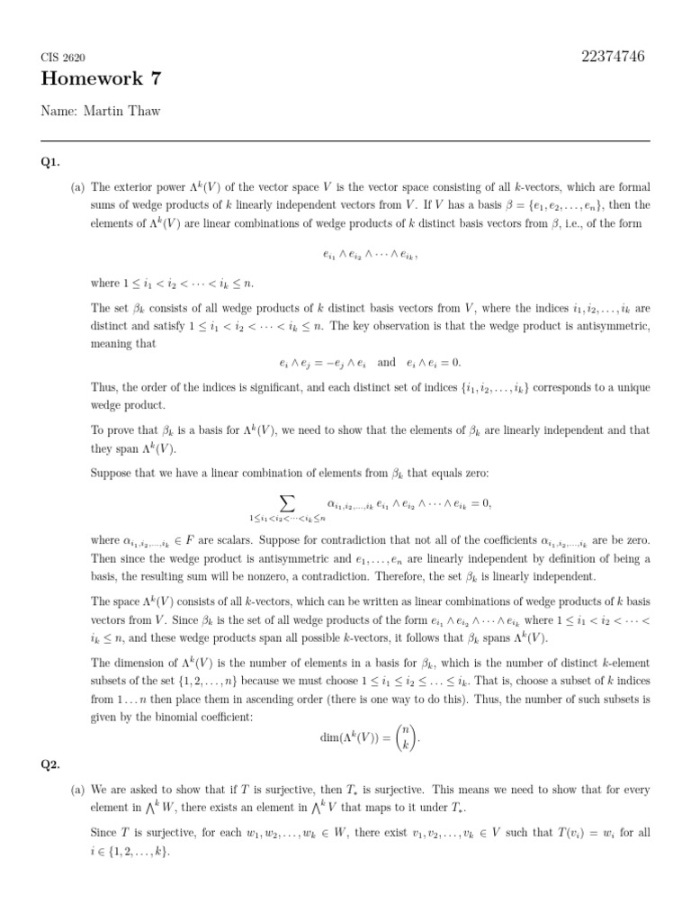 Linalg Copy | PDF | Abstract Algebra | Mathematical Structures