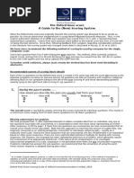 Orebro Questionnaire Scoring Guide | PDF