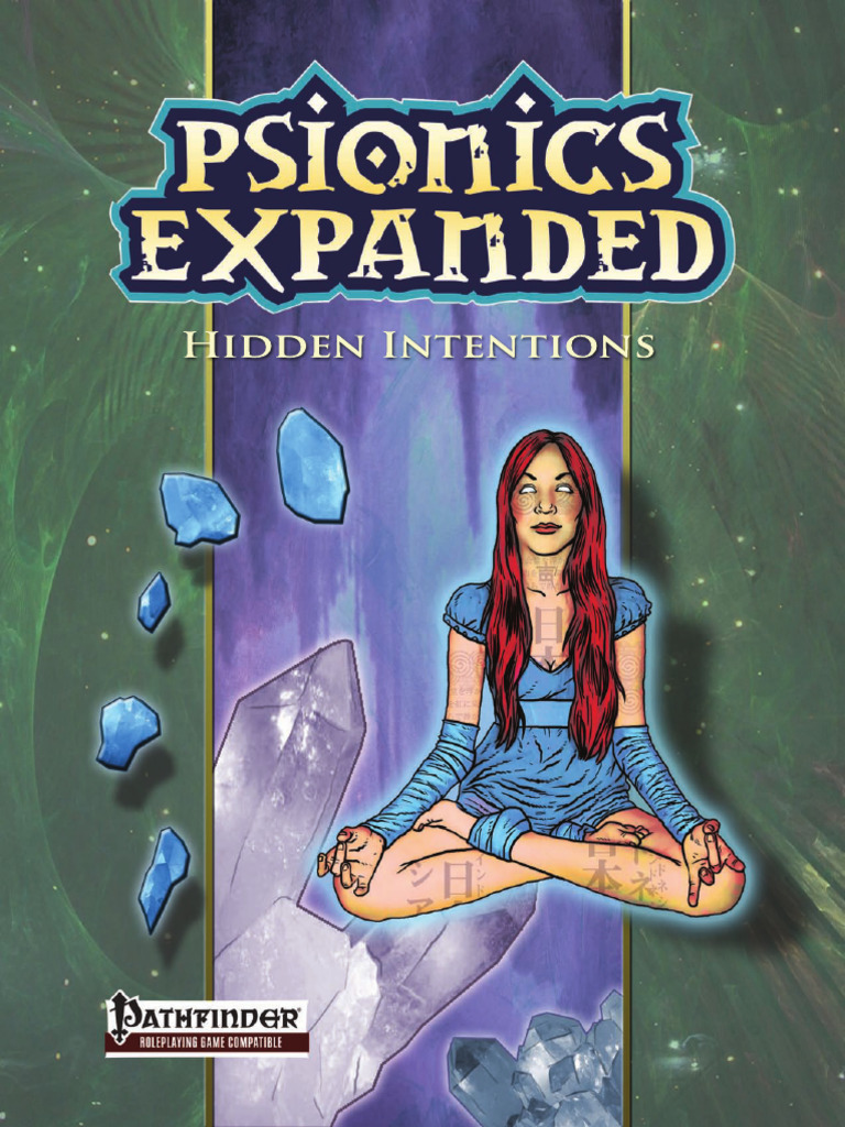 Psionics Expanded Hidden Intentions | PDF | D20 System | Fantasy Role Playing Games