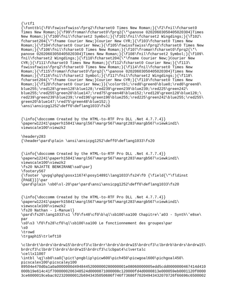 Chapitre 3-Synthèse | PDF | History