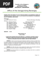 RA 8976 - Food Fortification Law | PDF | Nutrition Facts Label | Foods