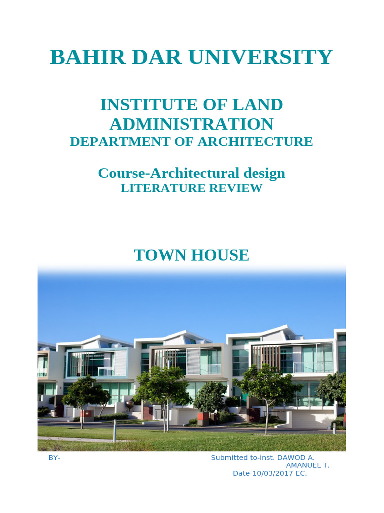 Design Literature Review | PDF | Concrete | Window