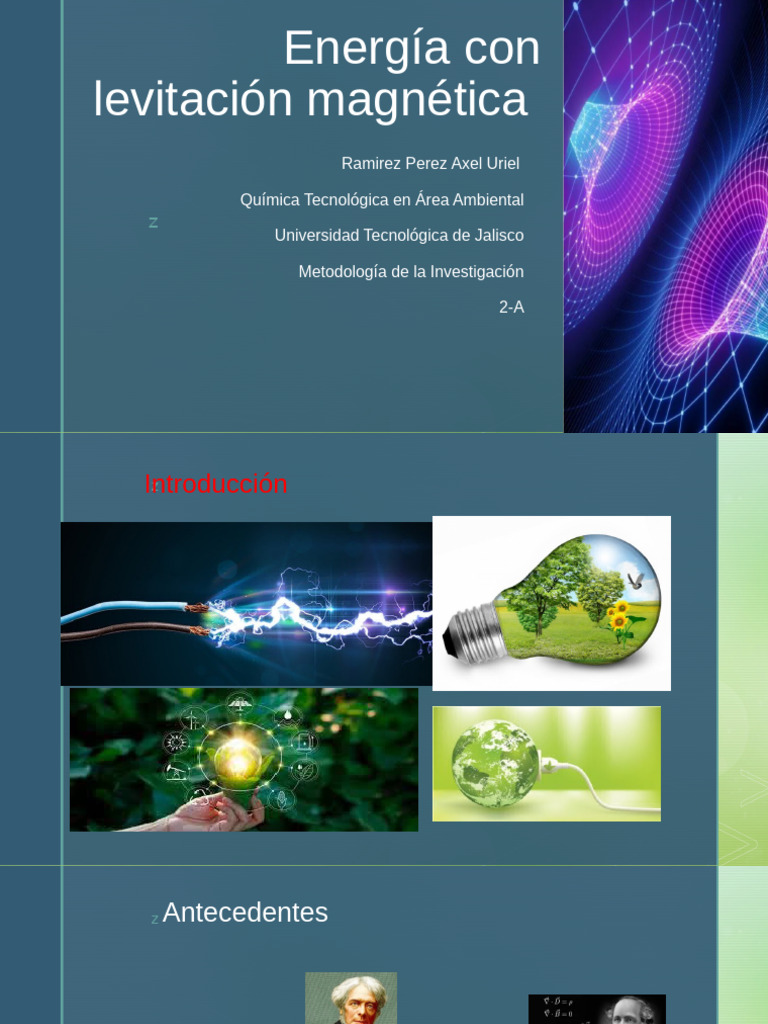 Energía Con Levitación Magnética | PDF | Electromagnetismo | Magnetismo