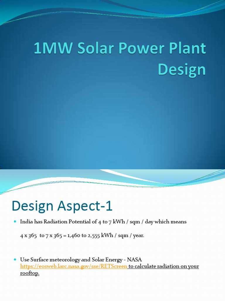 Solar_Power_Plant | PDF | Photovoltaics | Solar Panel