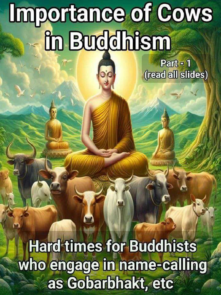 Importance of Cows in Buddhism | PDF