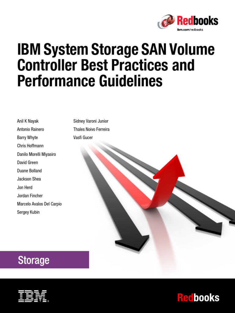 Ibm System Storage SAN Volume Controller | PDF | Computer Data | Computer Data Storage