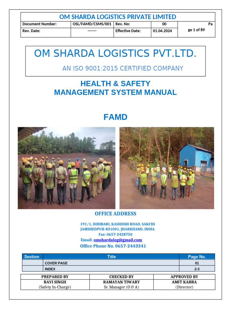 Update Manual OSL | PDF | Occupational Safety And Health | Audit