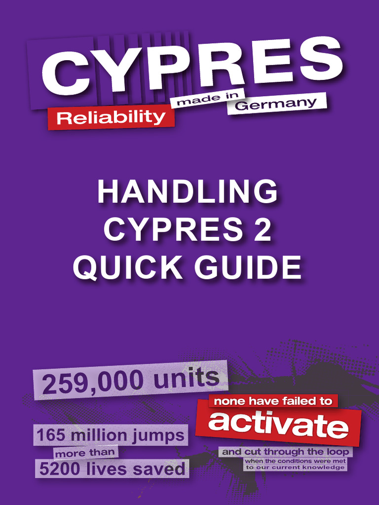 Cypres 2 Quick Guide Handling | PDF