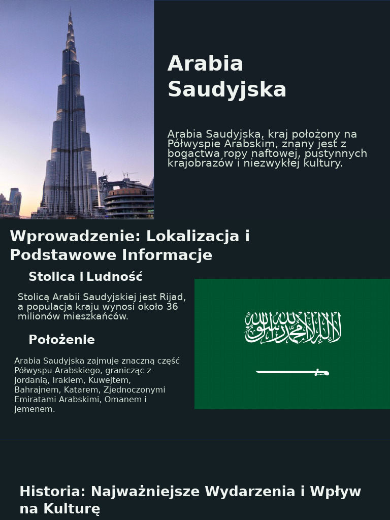 Arabia Prezentacja | PDF