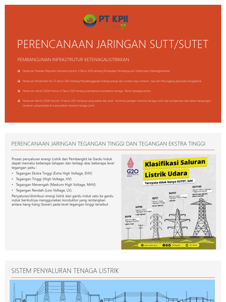 Perencanaan Jaringan Transmisi Listrik | PDF | Teknologi & Rekayasa