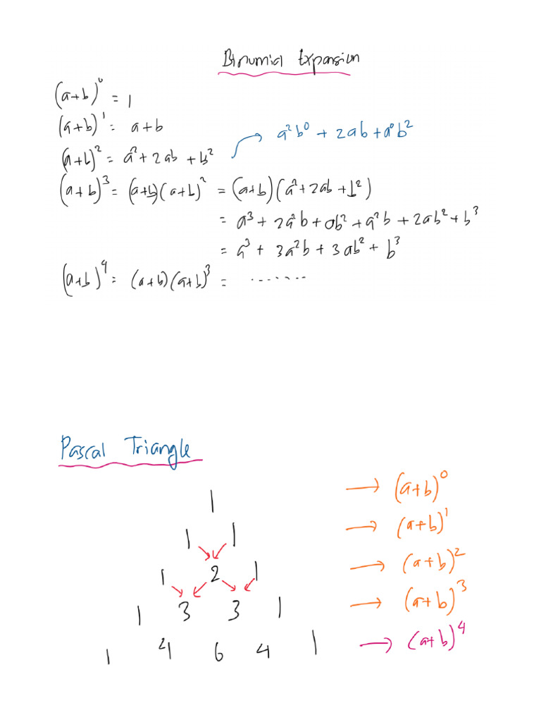 Binomial Expansion | PDF