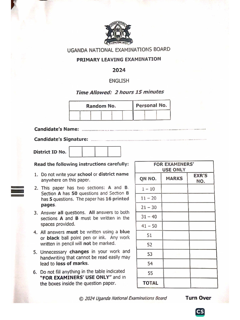 2024 Ple English. | PDF