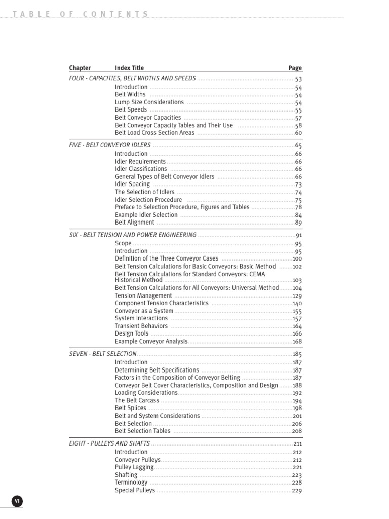 CEMA Belt Book-Pg6 | PDF | Belt (Mechanical) | Manufactured Goods