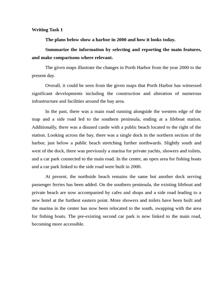 Writing Task 1+2 Cam 19 (Test 2) | PDF | Employment | Working Time