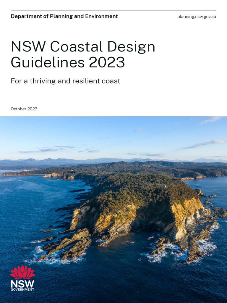 NSW Coastal Design Guidelines 2023 | PDF | Coast | Strategic Planning
