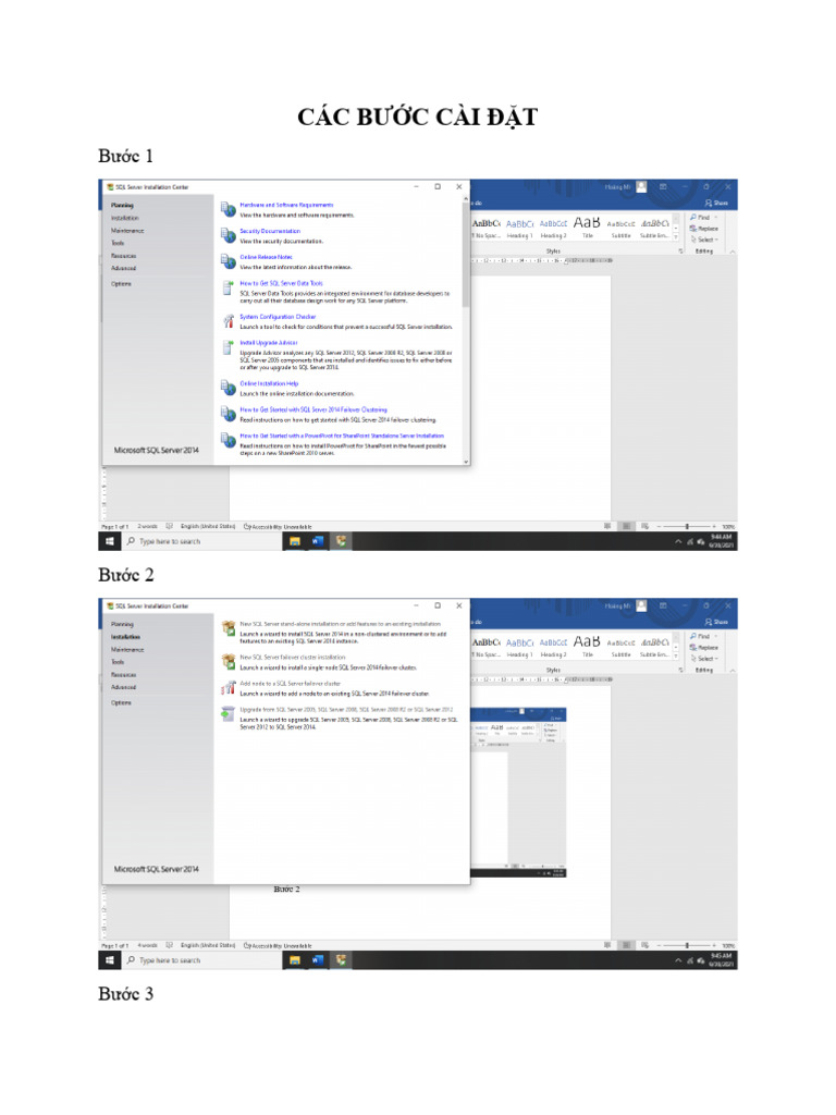 Huong Dan Cai Dat | PDF