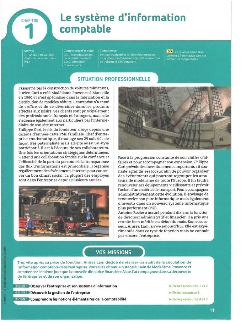 Chapitre 1 - Le Système D'information Comptable | PDF