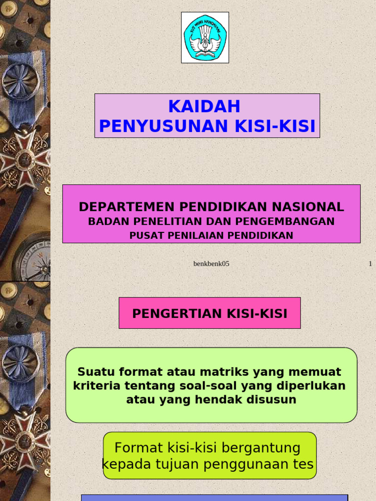 Kaidah Kisi Kisi | PDF