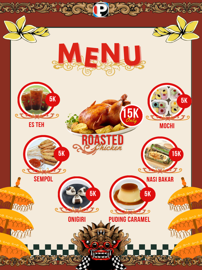 Menu Bazzar | PDF
