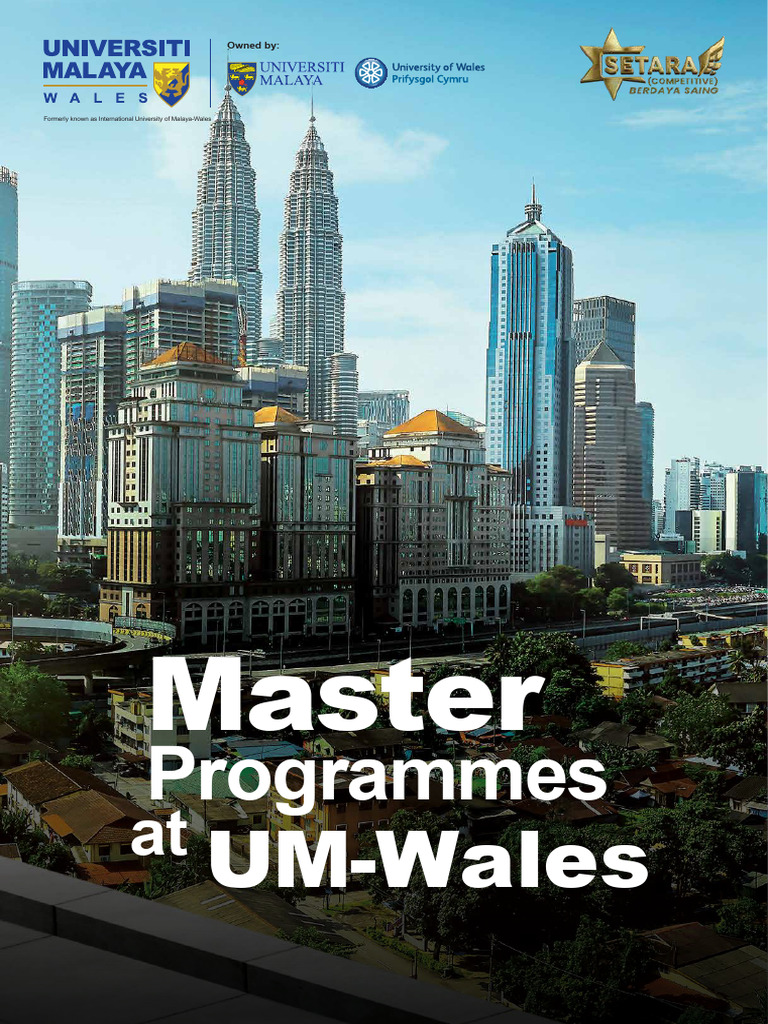 UM Wales Master Brochure 2024 | PDF | Academic Degree | Bachelor's Degree