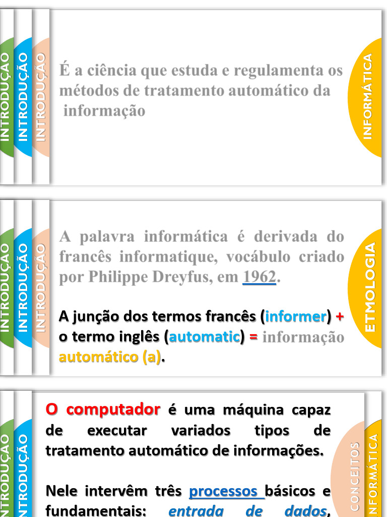 Introdução à Informática e História | PDF | Informática | Calculadora