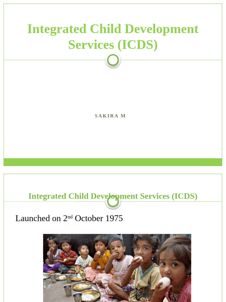 Integrated Child Development Services (ICDS) | PDF | Malnutrition | Health Care