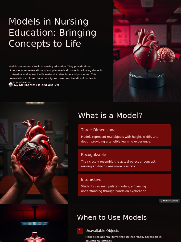 Models in Nursing Education Explained | PDF | Learning | Concept