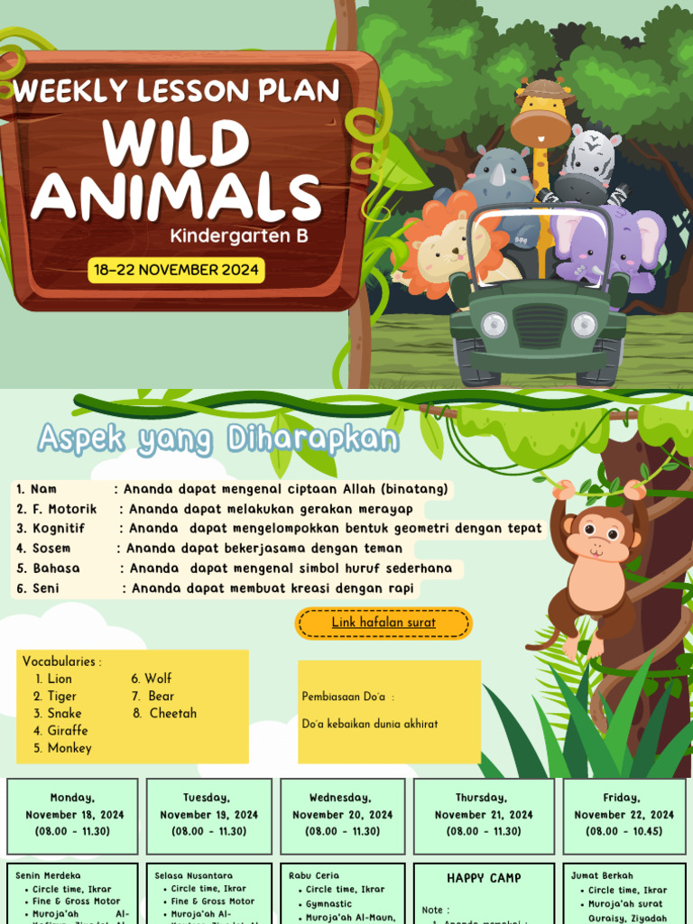 WLP Wild Animals | PDF